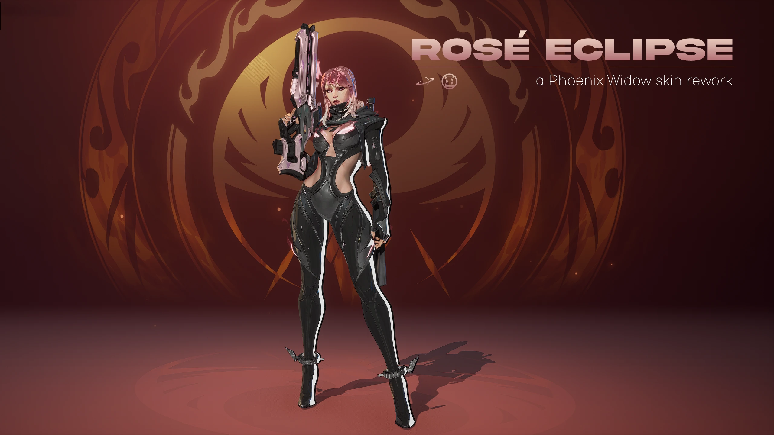 Marvel Rivals Black Widow – Rose Eclipse Mod v1.0 | MegaGames