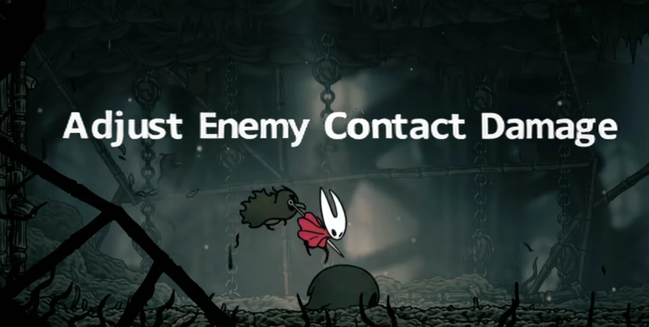 Hollow Knight: Silksong Adjust Enemy Contact Damage Mod v1.1 | MegaGames