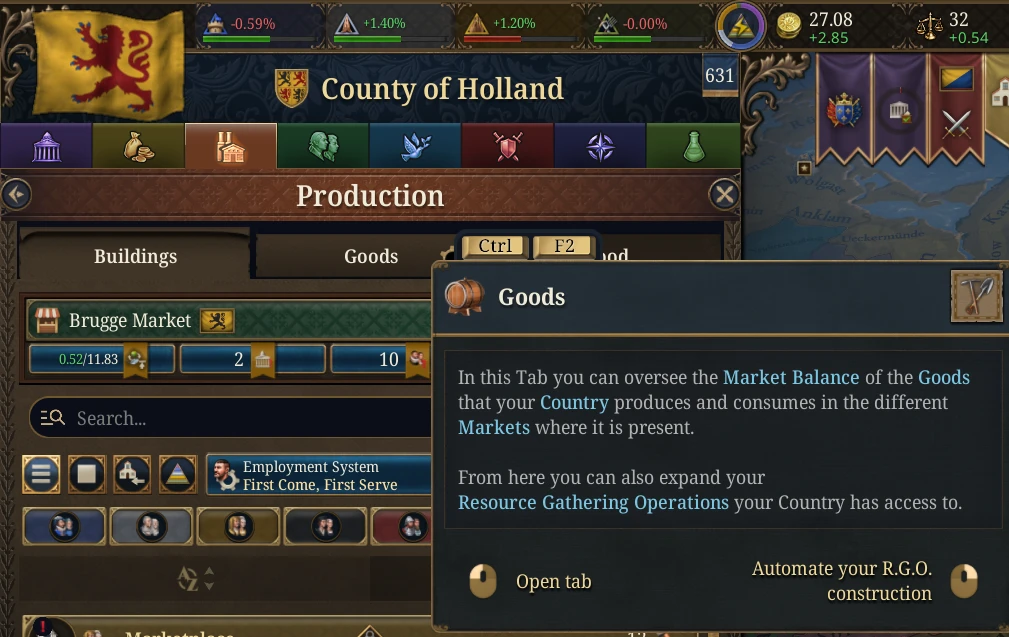 Europa Universalis V Tab Shortcuts Mod v1.0 | MegaGames