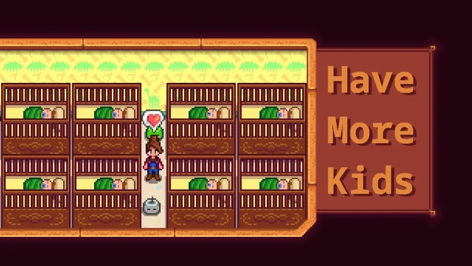 Stardew Valley Have More Kids - Children Tweaks and Framework Mod v1.0. ...